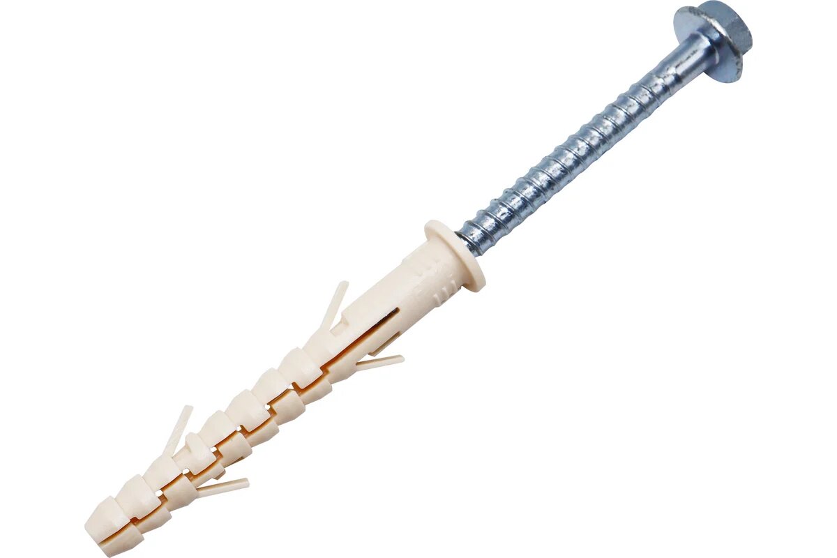 Партнер фасадный дюбель-анкер PT 10x80 цинк набор 4 шт 824917 для крепления панелей