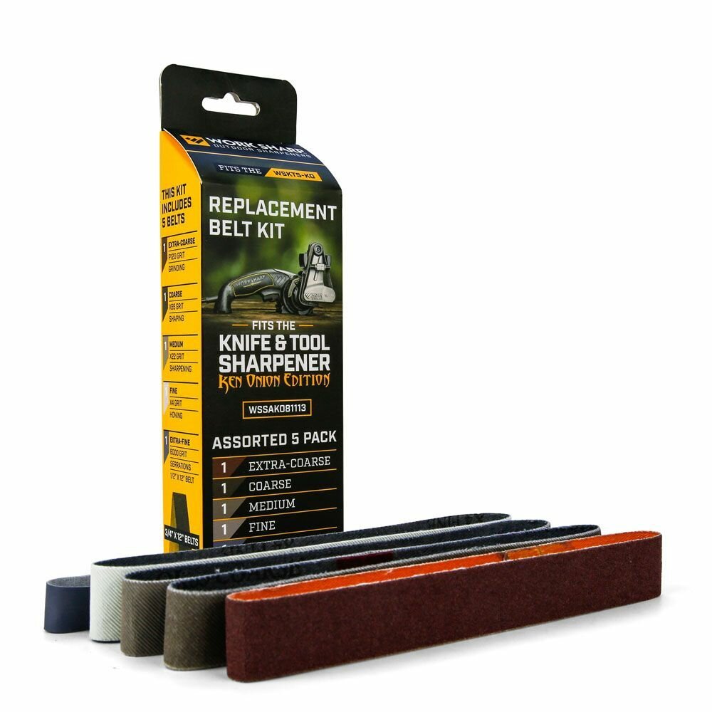 Комплект лент 5шт. для Work Sharp Knife & Tools Sharpener Ken Onion Edition