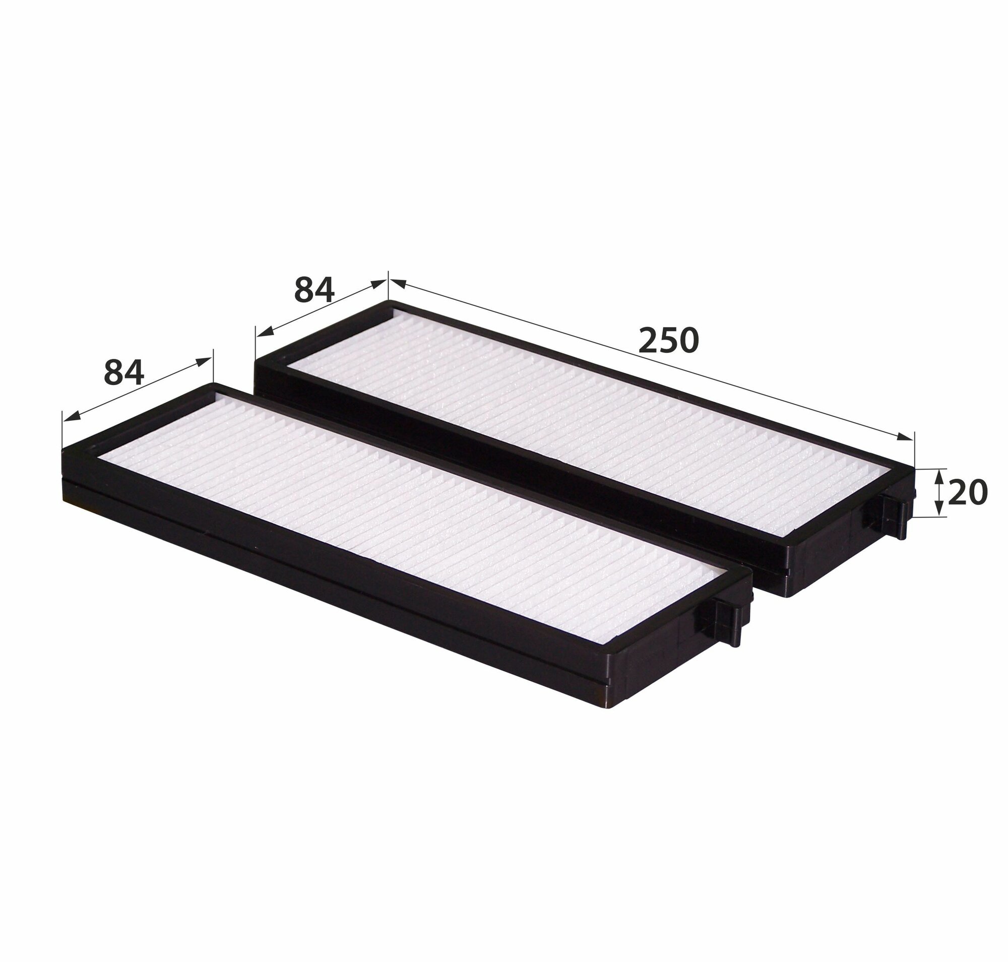 Фильтр салонный RB-Exide AC-0600E HYUNDAI i 20 (97133-4P000) сборка Турция