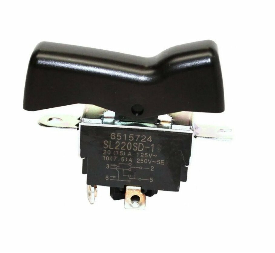 Выключатель SL220SD-19 для гайковерта TW0350/TW1000/DTW450/ Makita (651572-4)