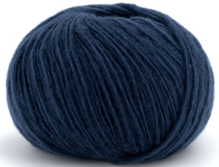 Roma /Рома/ пряжа Lamana (80% кашемир, 20% шелк), 20г/160м (11, marineblau (темно-синий), синий, New!)