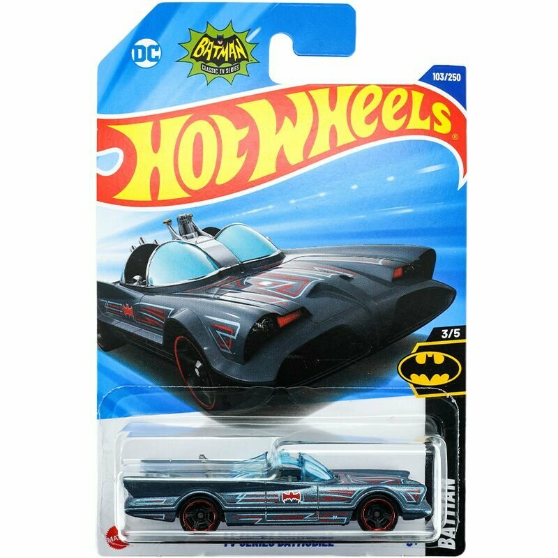 Машинка Mattel Hot Wheels 2025 C4982- Tv Series Batmobile
