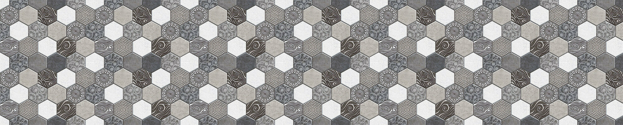 Фартук для кухни из АБС пластика 3000*600*1,5мм. Кухонный фартук ABS с фотопечатью "Плитка амаретто"