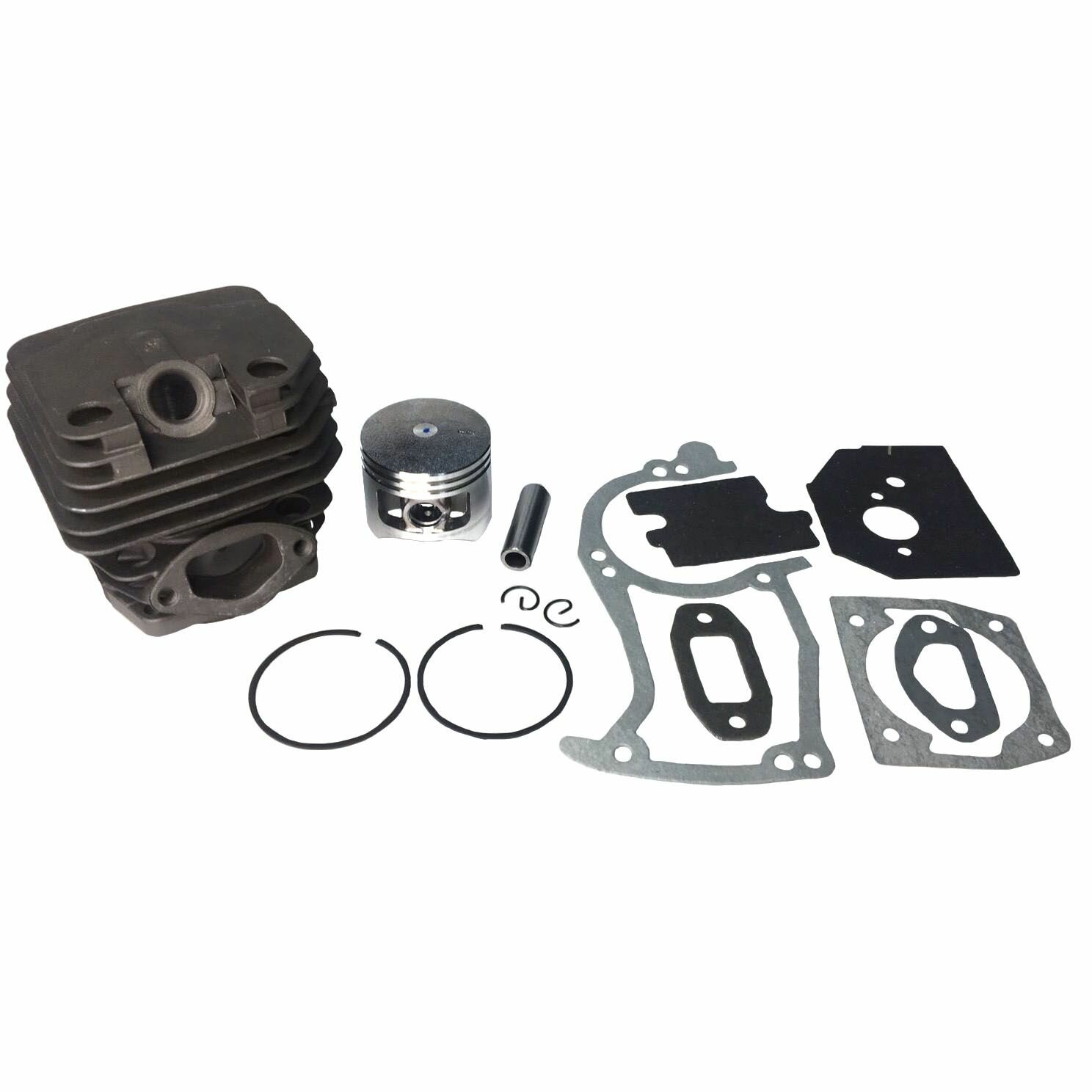 Ремкомплект для китайских бензопил объемом 45-52 см3 - поршневая группа + прокладки