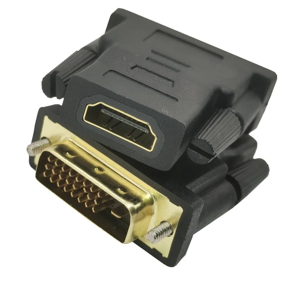 Адаптер DVI-HDTV двунаправленный DVI D 24 + 1 штекер-HDTV женский рюкзак для проектора HDTV-DVI