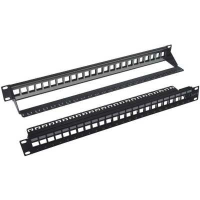 Патч-панель NM-BPP-1U24P-UB-101-BK