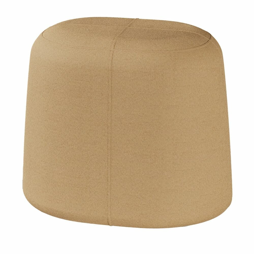 Пуф LINEA, овальный, 550х400х450, песочный