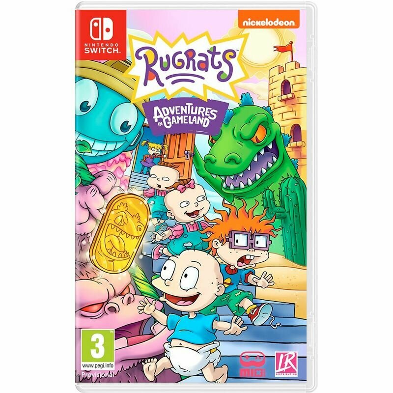 Игра Rugrats: Adventures in Gameland (английская версия) для Nintendo Switch