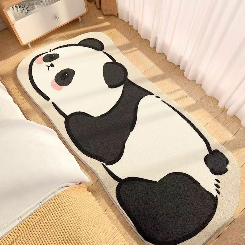 Мультяшный kоврик прикроватный мягкий, имитацией кашемира, ковер для спальни, гостиной, Детская, Коврик прикроватный