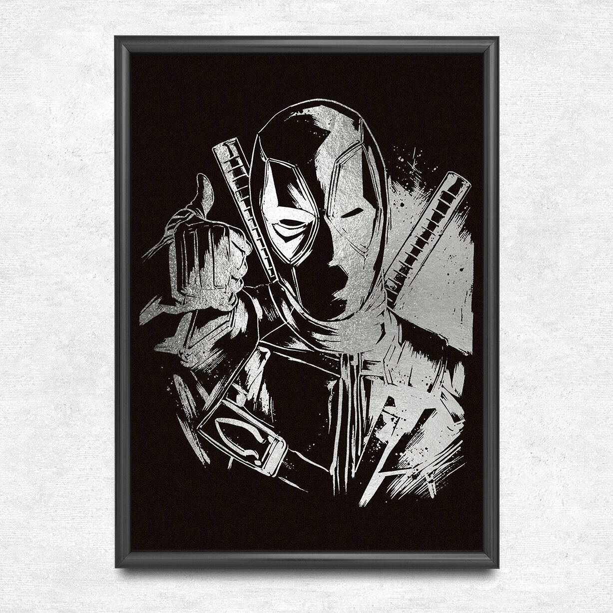 Постер Дедпул / плакат для интерьера Deadpool. Марвел, Marvel, комиксы, фильмы, Дэдпул