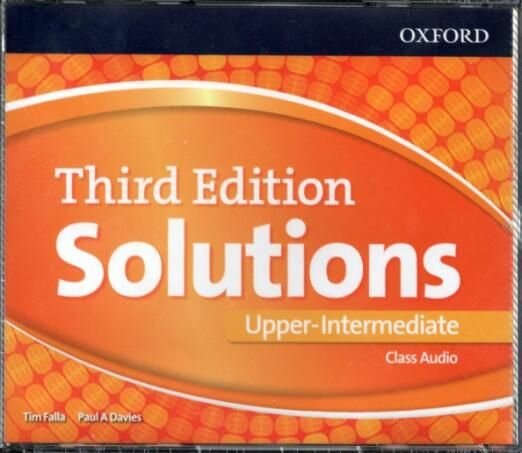 Solutions Third Edition Upper-Intermediate Class Audio CDs (x3)