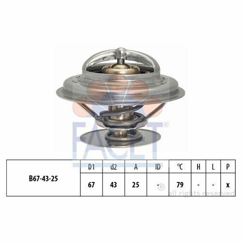Термостат, масляное охлаждение Facet 78333S