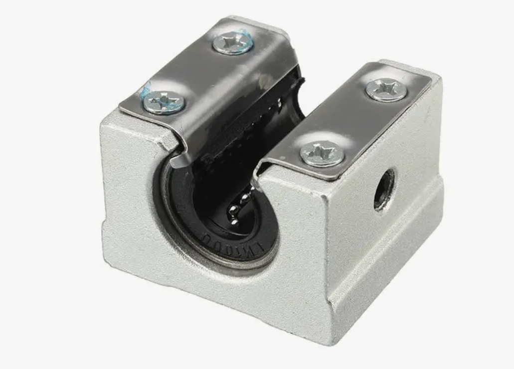 Линейный подшипник качения в сборе с корпусом SBR16UU (бесфланцевый) 1 шт.