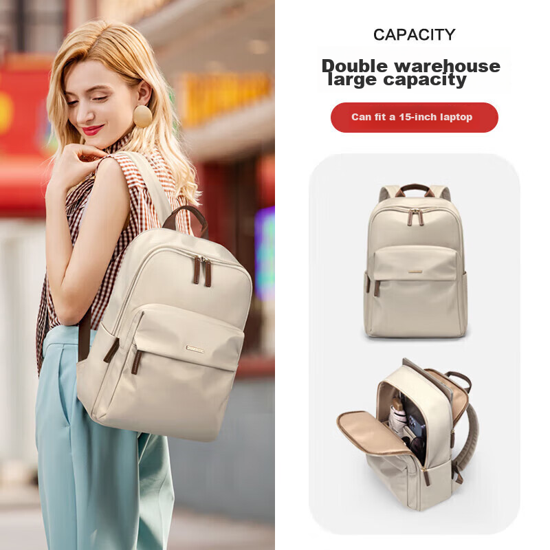 Рюкзак GOLF, Backpack for Women Lightweight Backpack School Bag Large Cap, большая вместимость, водонепроницаемый, для путешествий, городской, школьный, деловой, лёгкий, для женщин