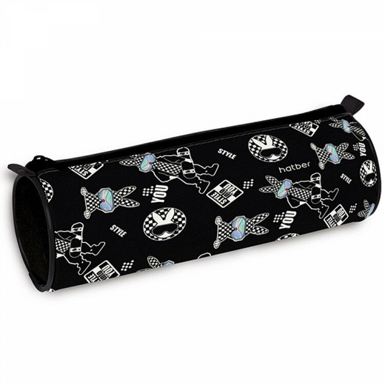 Пенал-тубус 1 отдедение (Hatber) Стиль в тебе 210х70мм арт. Npt_60141