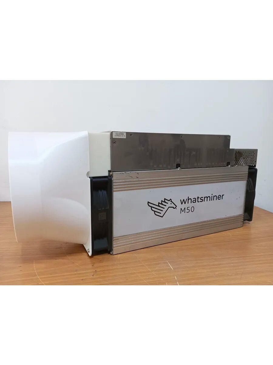 Фланец 140-190 с блоком питания Whatsminer M30-61 белый