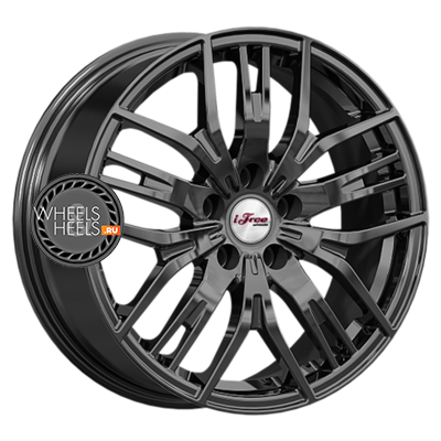 Диск автомобильный литой iFree Аскет (КС1072) 17x7 5x110 et35 dia65.1 BK