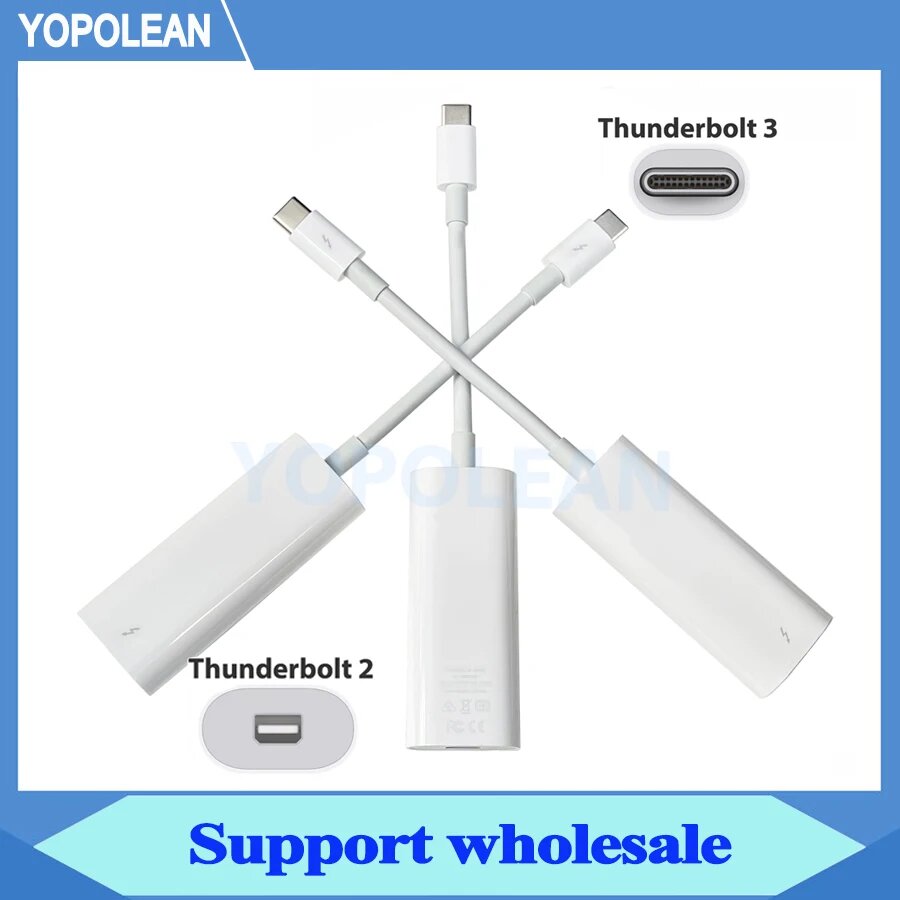 YOPOLEAN Адаптер Thunderbolt 3 USB-C - Thunderbolt 2 Used