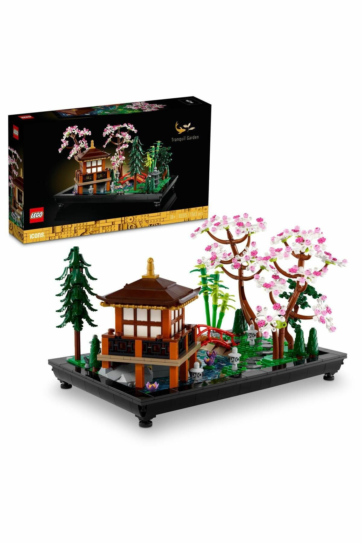 Конструктор LEGO Icons Tranquil Garden 10315 Тихий сад, 1363 дет.