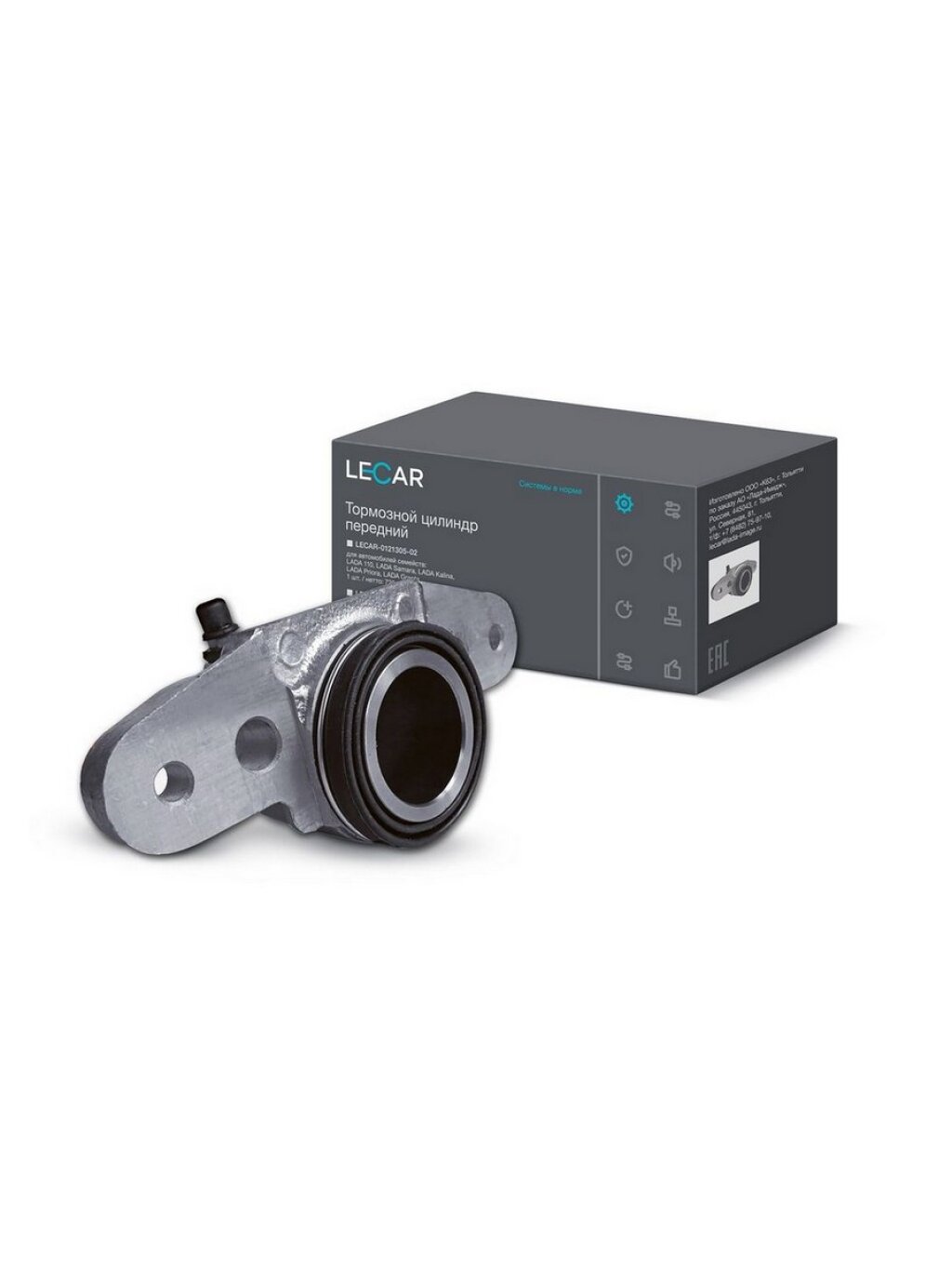 Цилиндр суппорта для а/м ВАЗ 2121 (левый) "LECAR"