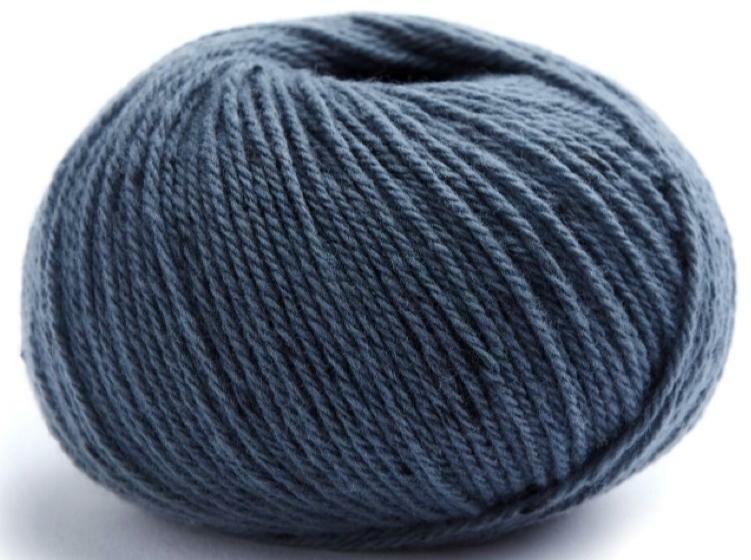 Como Tweed /Комо Твид/ пряжа Lamana (100% шерсть мериноса сверхлегкая), 25г/120м (46 твид, basaltblau (синий базальт), синий)