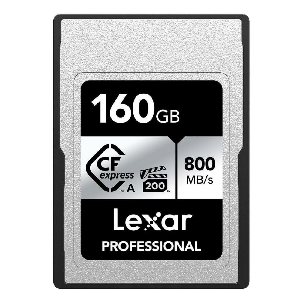 Карта памяти Lexar CFexpress Type A 160GB Professional SILVER Series (R800/W700) LCAEXSL160G-RNENG/R