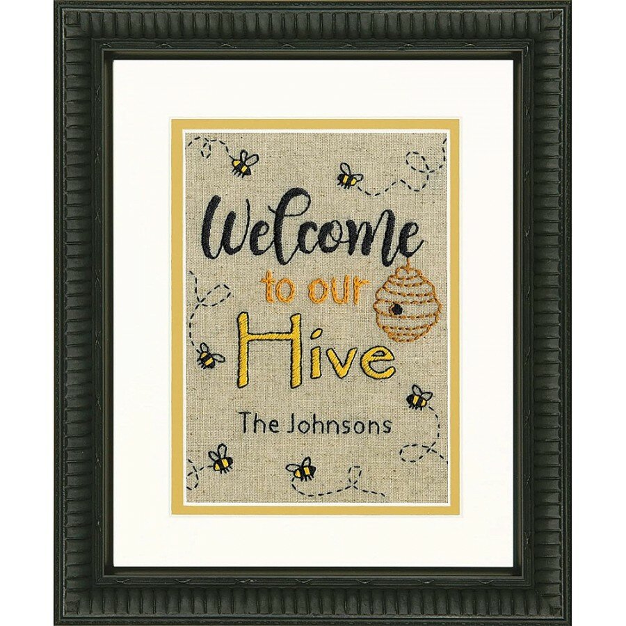 Набор для вышивания DIMENSIONS DMS-71-06256 Наш улей 13х18 см