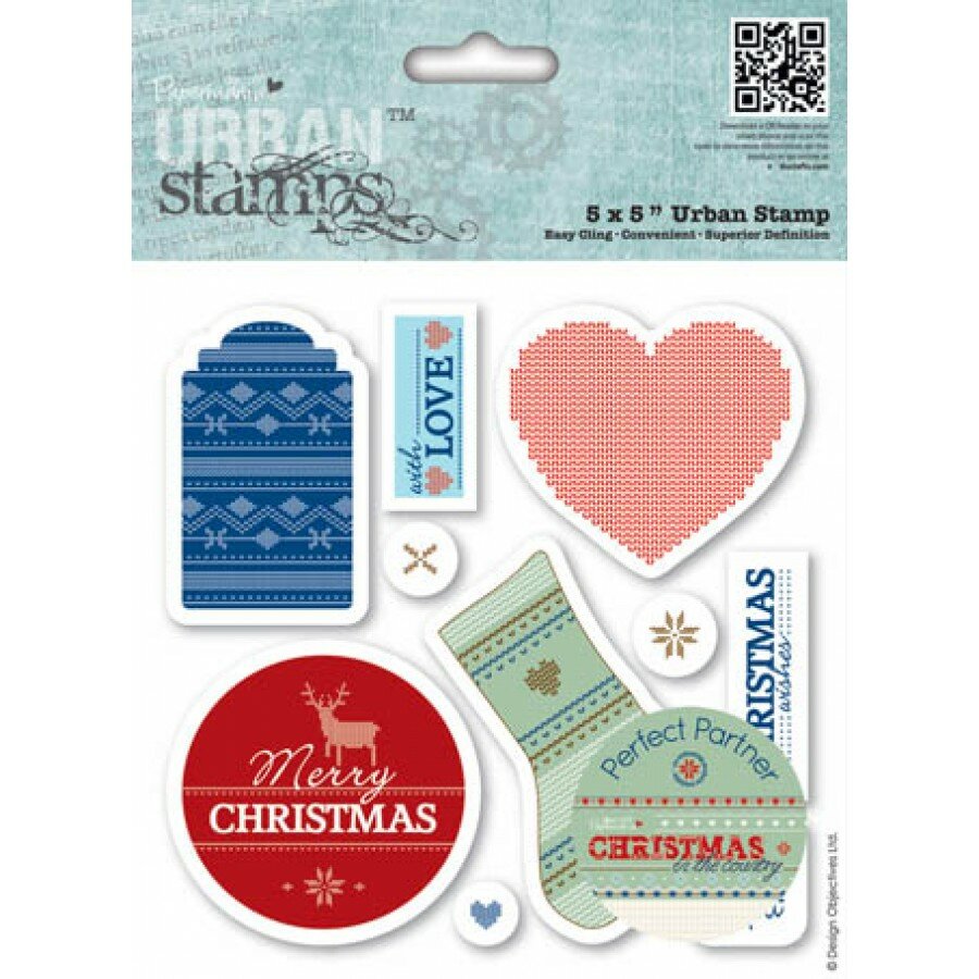 Набор штампов Бирки Christmas in the Country 12,7 x 12,7 см DOCRAFTS PMA907180