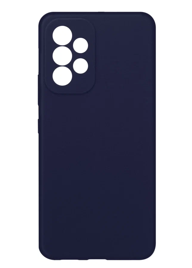 Чехол Liquid Silicone Pro для Samsung Galaxy A53, синий, картон, Deppa 88204