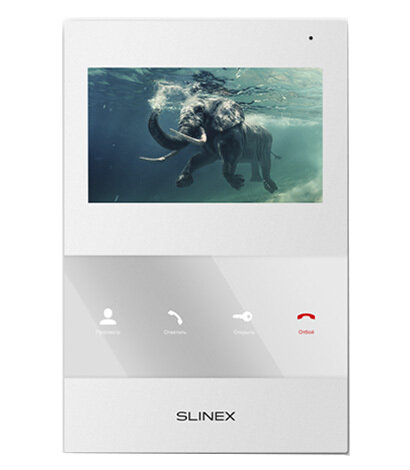 Монитор видеодомофона Slinex SQ-04M (белый)