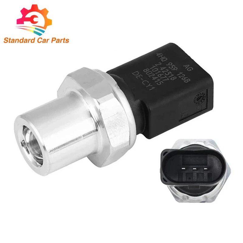 4H 0959126 Датчик давления кондиционера для Audi A3 A4 A5 A6 A7 A8L Q5 R8 TT VW Golf Touareg SEAT LEON SKODA