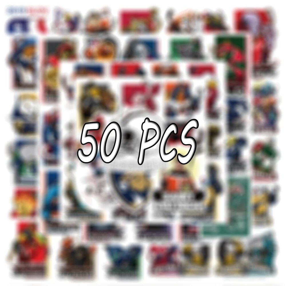 Наклейки хоккейные 50pcs-DD160