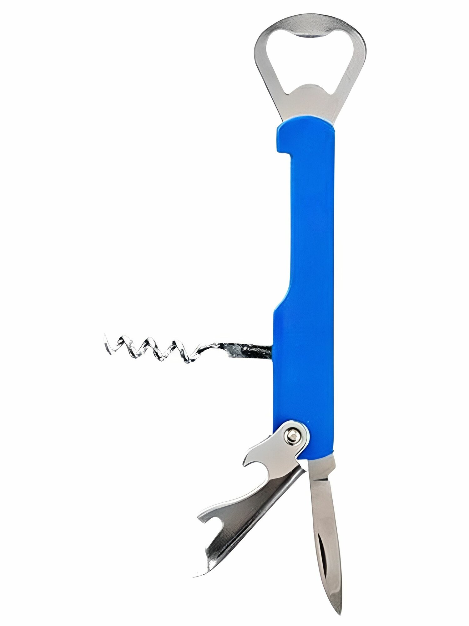 Штопор складной из нержавеющей стали и пластика