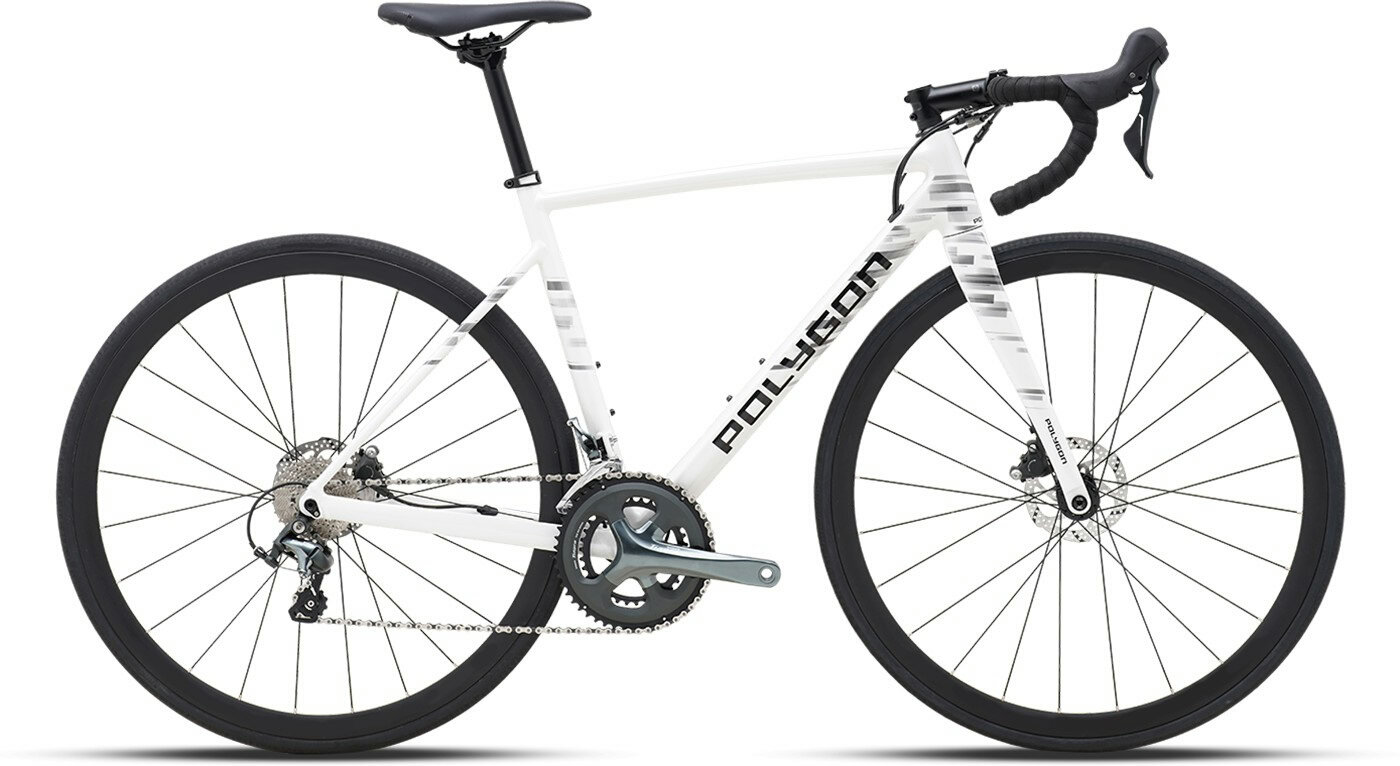 Велосипед шоссейный Polygon Strattos S4D 700C (2024), рама L, цвет Белый