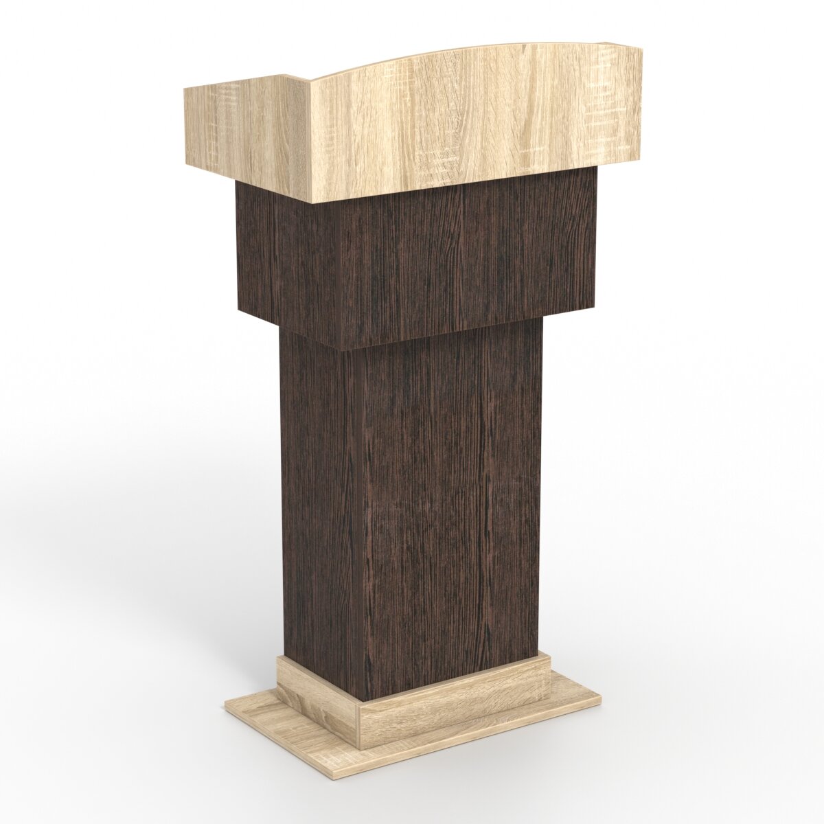 Трибуна "диктор" №122, Дуб Венге и Дуб Сонома. Производитель товара - компания Westcom.