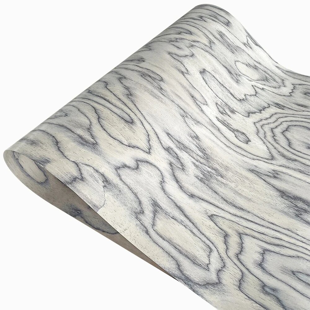 Деревянный шпон серый DIY Craft 55*240 см 30x250