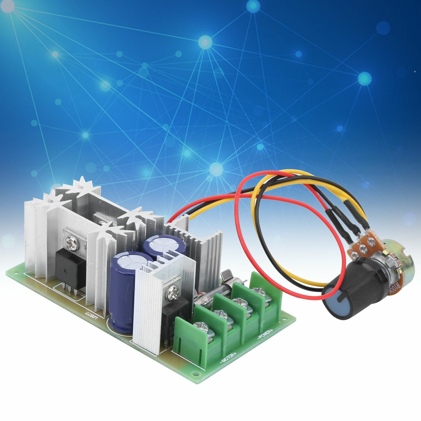 Shexton, модуль управления двигателем, 12 48 В, PWM, 20 А