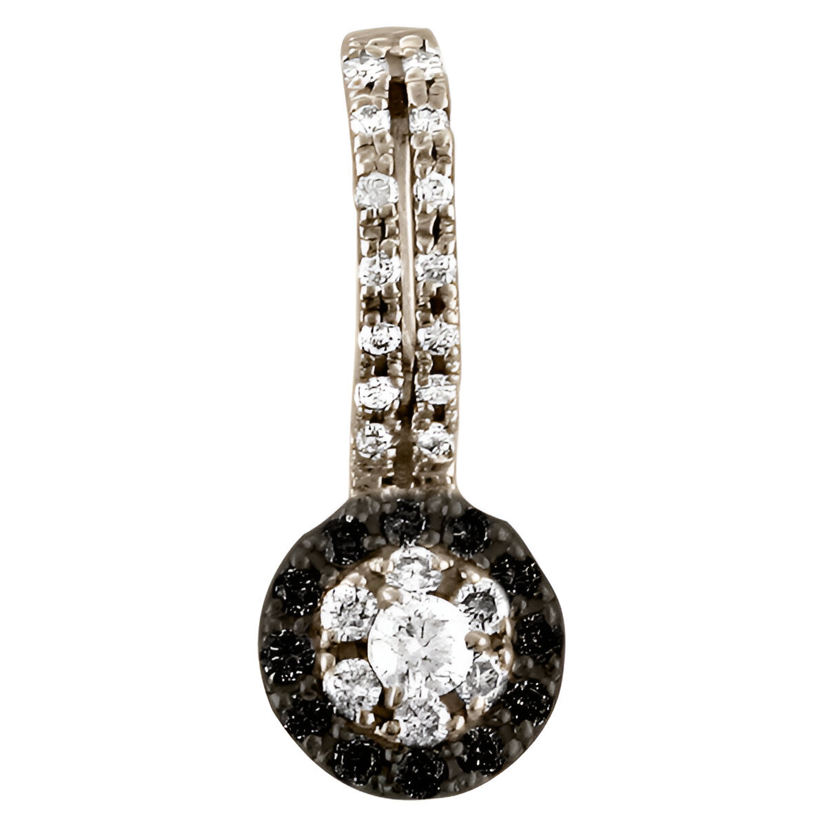 Подвеска, красное золото, 585 проба, бриллиант