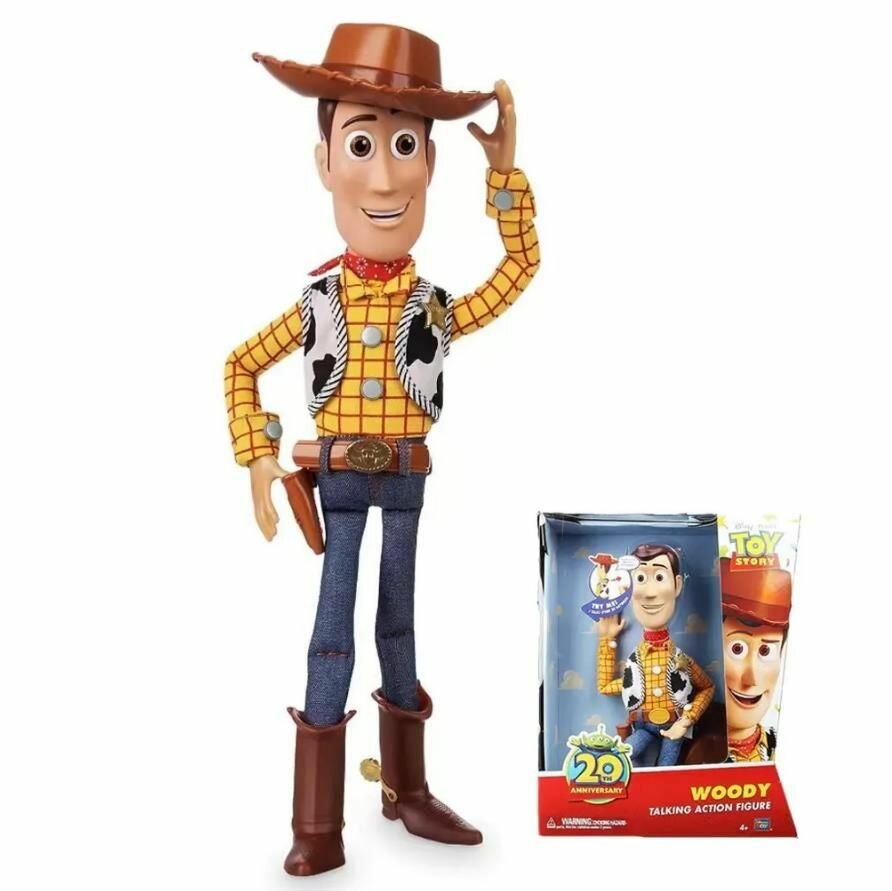 Говорящая кукла История игрушек Дисней Шериф Вуди 38 см 20-Летний Юбилейный Ограниченный выпуск