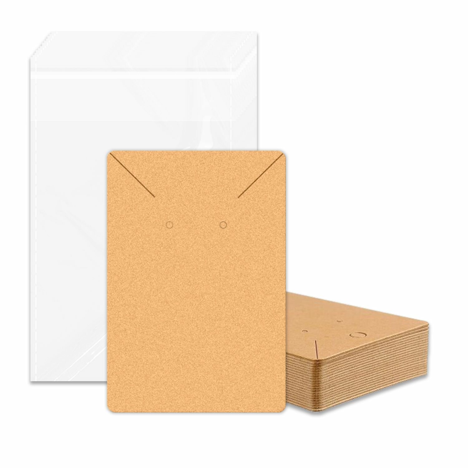 Карточка-витрина для набора украшений из 50 предметов, ожерелье, серьги, браслет