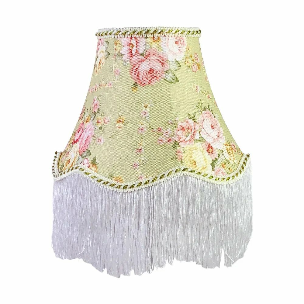 Тканевый абажур для настольной напольной подвесной лампы Верхний диаметр абажура 13 см, нижний диаметр 25 см, высота 19 см.