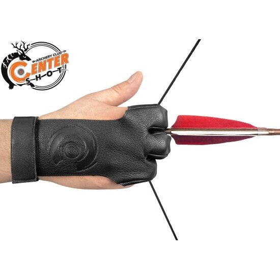 Перчатка для стрельбы из лука Centershot (кожа) L