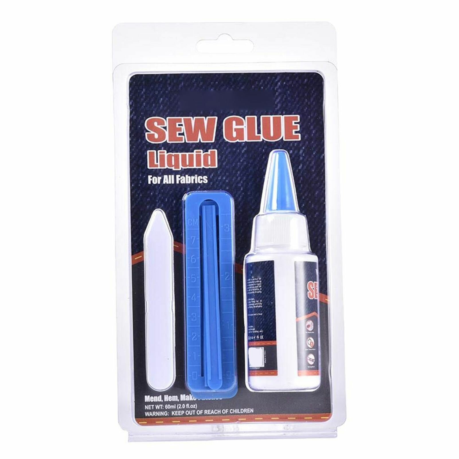 Жидкий быстросохнущий клей для тканей, жидкий клей для шитья, набор для всех видов тканей
