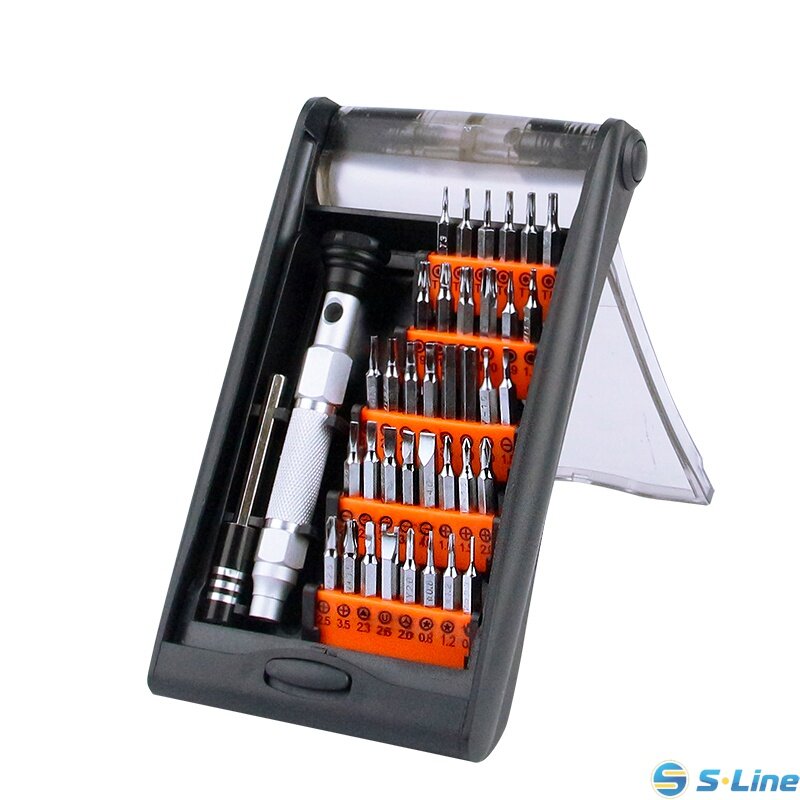 JM-8151 38в1 Набор прецизионных отверток, алюминиевый корпус.