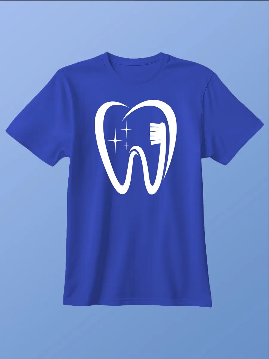 Футболка зуб стоматолог
