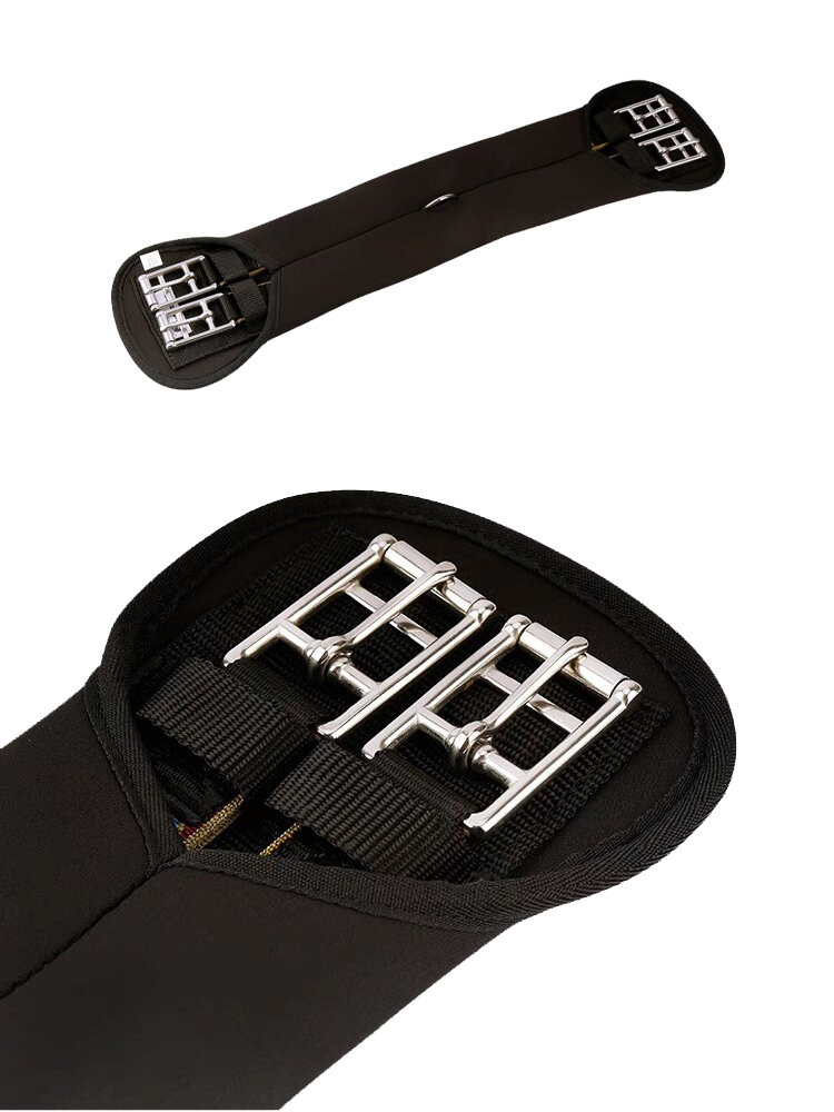 Подпруга CAVASSION, для лошади, текстиль, чёрный, длина 100см