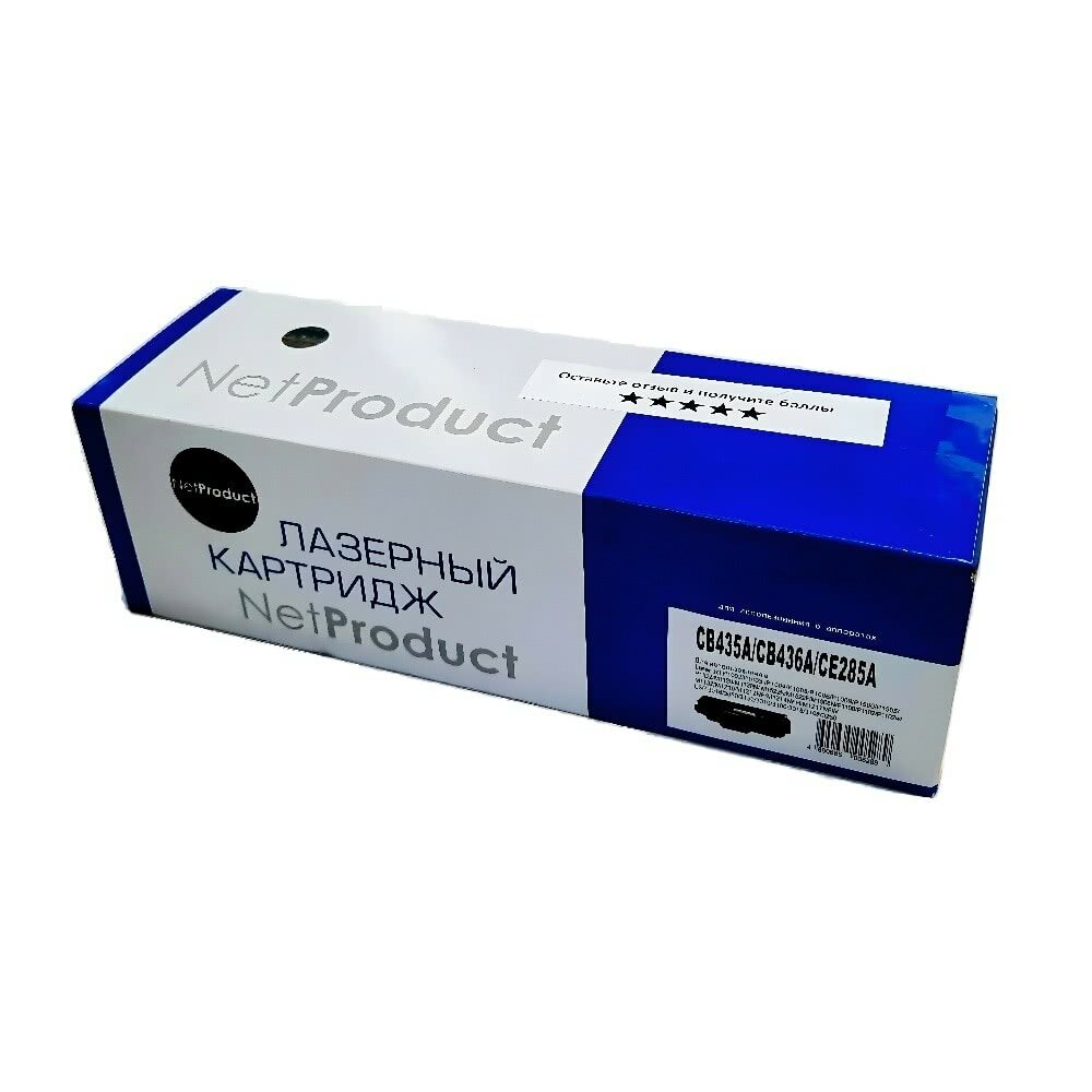 Картридж HP CB436A черный