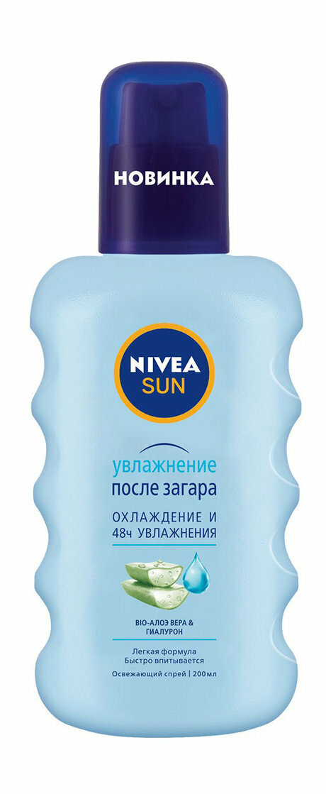NIVEA Спрей после загара для тела Увлажняющий, 200 мл