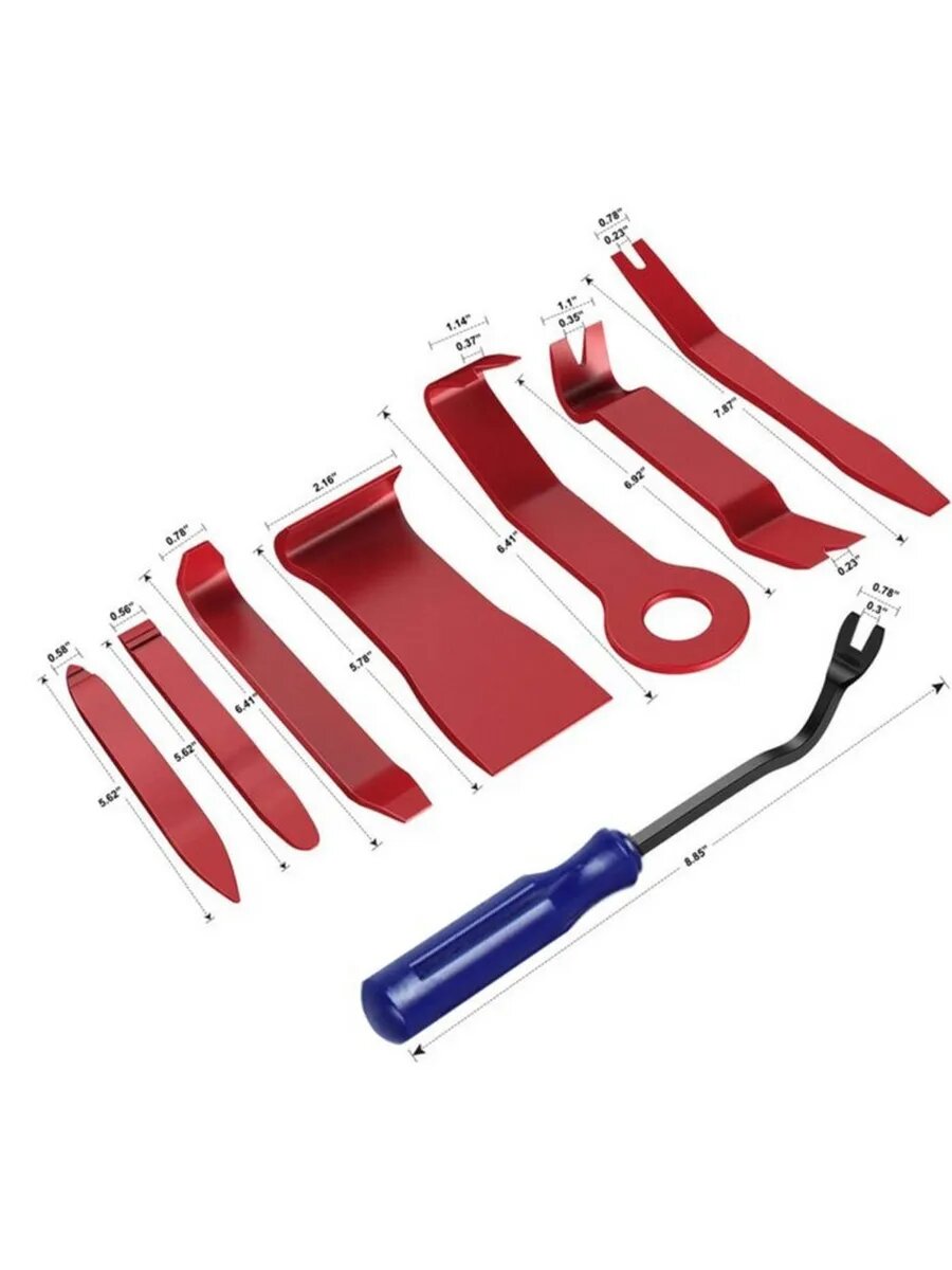 Набор инструментов для разборки авто пластика