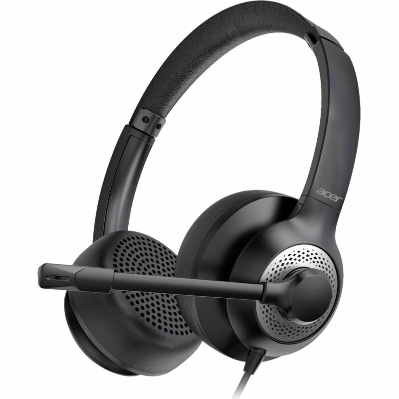 Наушники с микрофон Acer OHW309 черный 1.6м накладные USB (ZL. HDSEE.004)